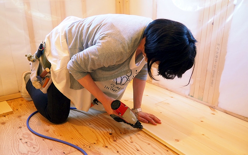 DIYの家｜セルフビルド・DIY 自分で建てる家｜ハーフビルドホーム